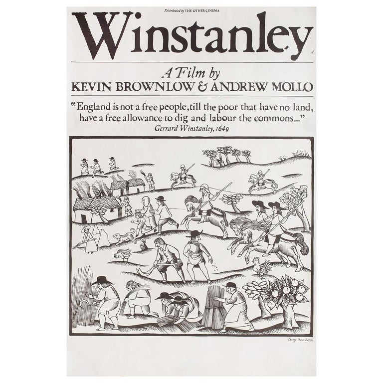 Winstanley 1975 British Double Crown Film Poster at 1stDibs