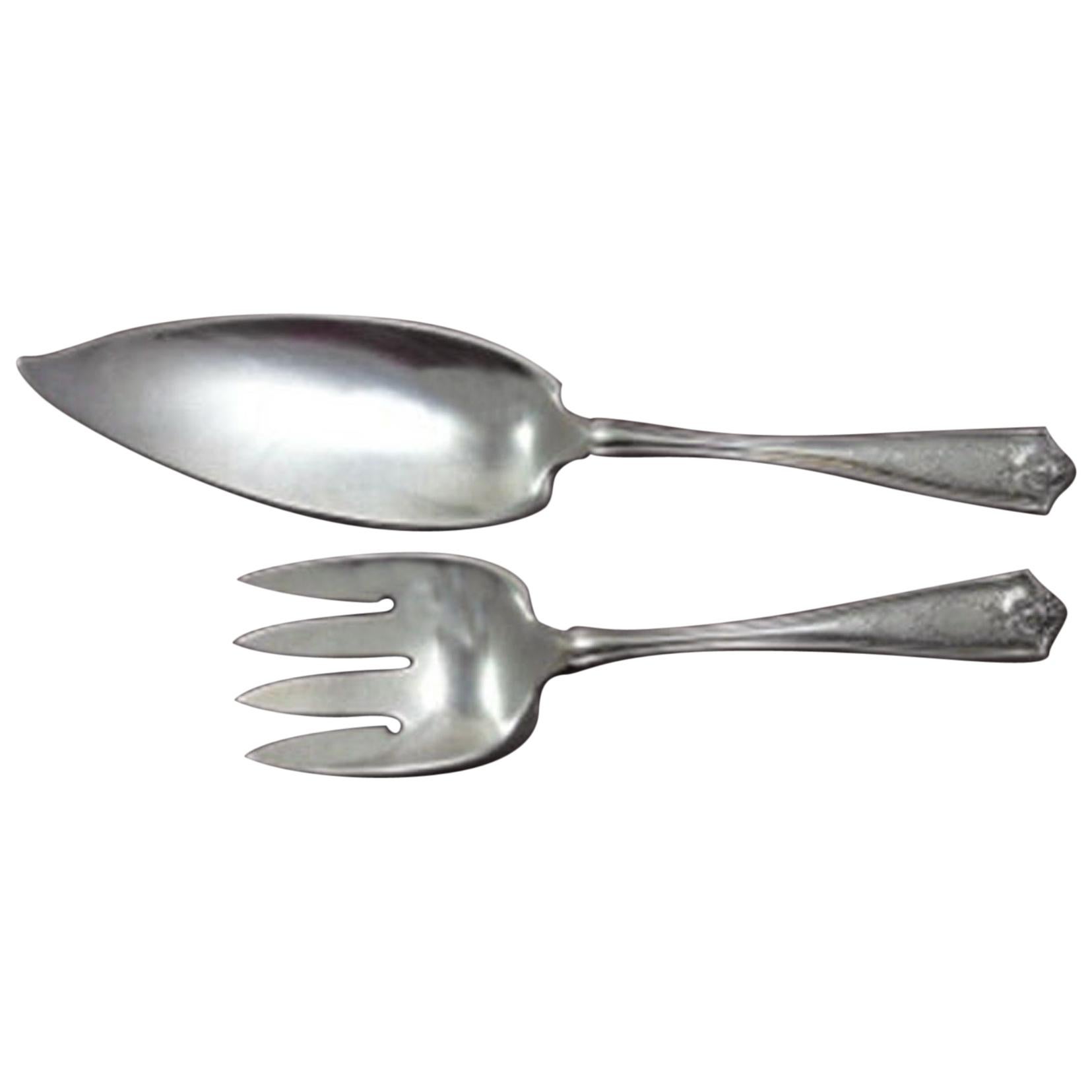 English King by Tiffany and Co. Sterling Silver Fish Serving Set 2 ...