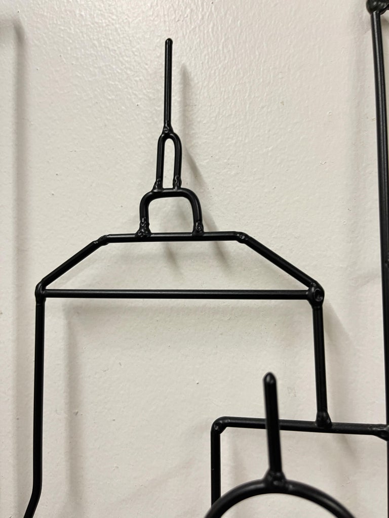 Wire Art Wall Mounted Sculpture of Boston Skyline by Barrett DeBusk For ...