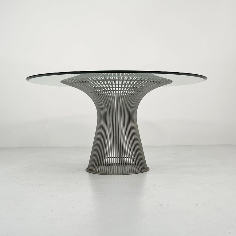 Wire Dining Table by Warren Platner for Knoll, 1960s For Sale at 1stDibs