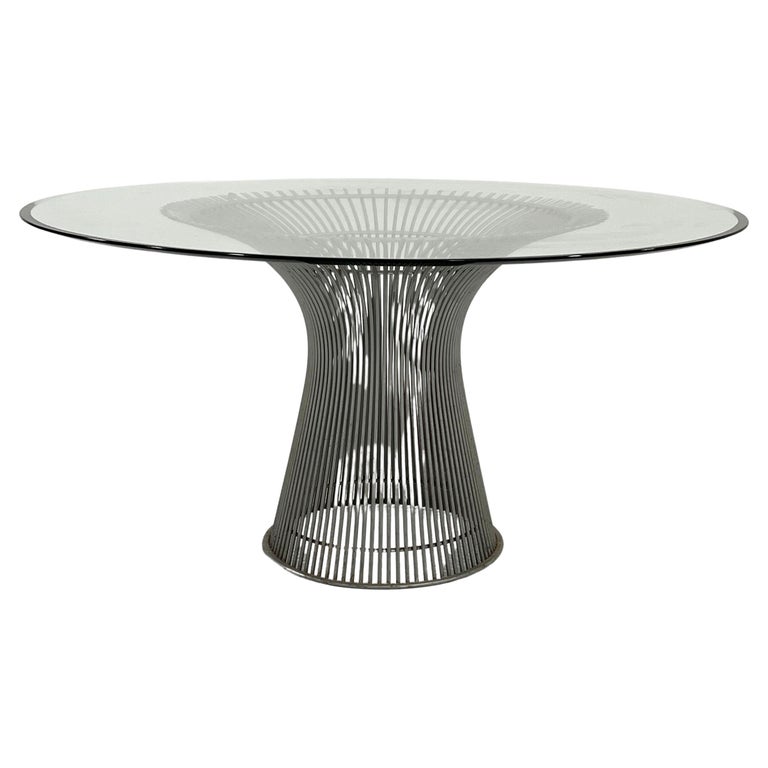 Wire Dining Table by Warren Platner for Knoll, 1960s For Sale at 1stDibs