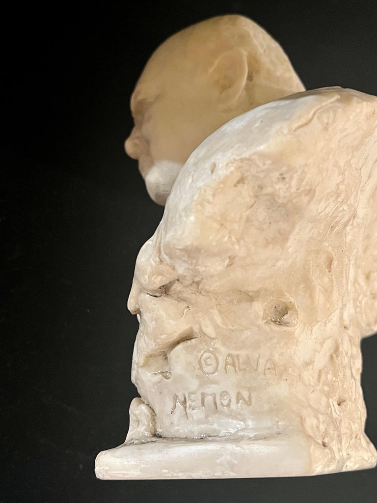 Wiston Churchill Reproduction Resin Sculpture by Oscar Nemon, 1960s For ...