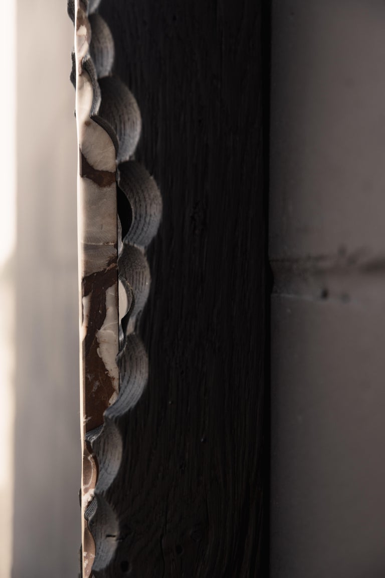 Witness 5 Unique Charcoal Wall Sculpture by Jeremy Descamps For Sale at ...