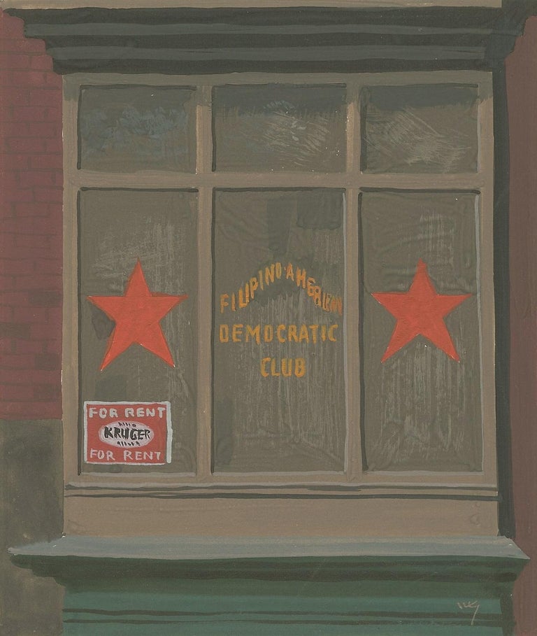 Witold Gordon Gouache, Democratic Club, Vanity Fair For Sale at 1stDibs ...