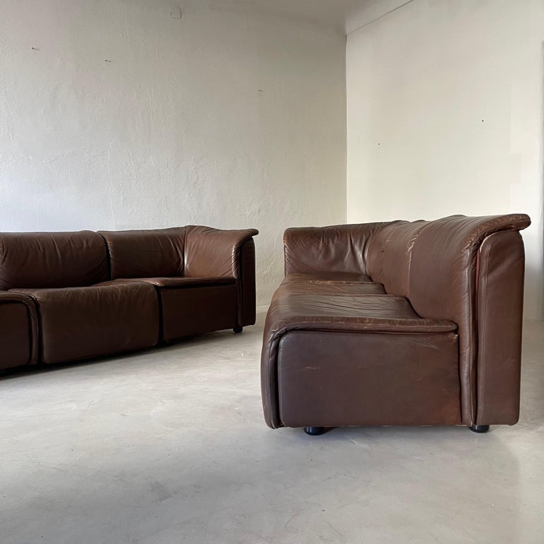 Wittmann 'Hochbarett' Sectional Sofa, Austria, 1970s For Sale at 1stDibs