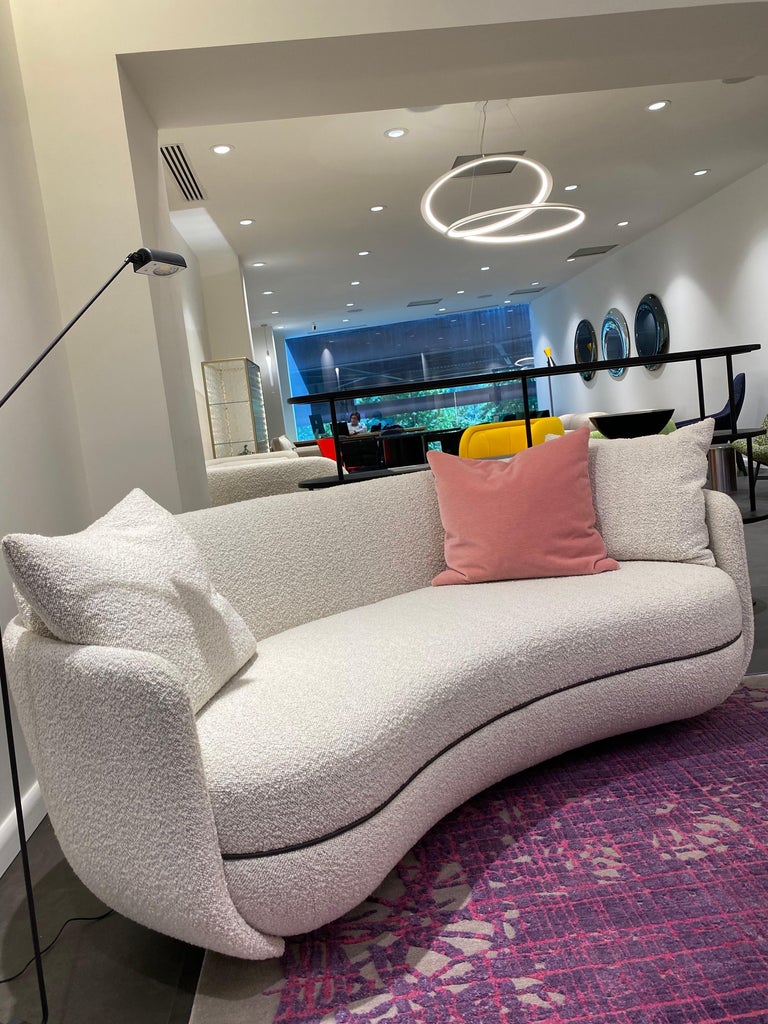 Wittmann Miles Curved Sofa by Sebastian Herkner For Sale at 1stDibs