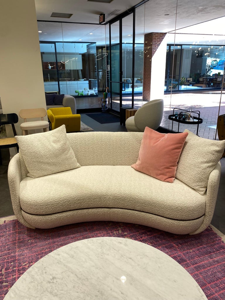 Wittmann Miles Curved Sofa by Sebastian Herkner For Sale at 1stDibs