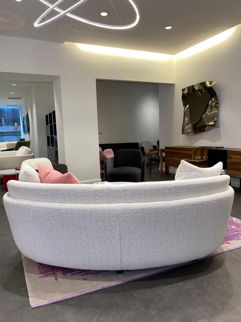 Wittmann Miles Curved Sofa by Sebastian Herkner For Sale at 1stDibs