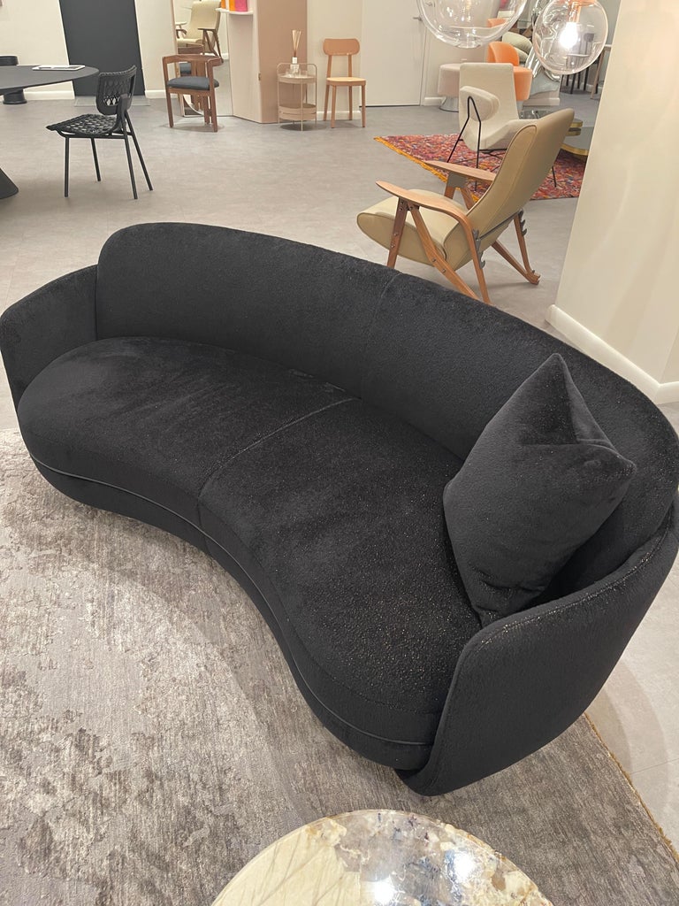 Wittmann Velvet Miles Sofa Designed by Sebastian Herkner IN STOCK For Sale at 1stDibs