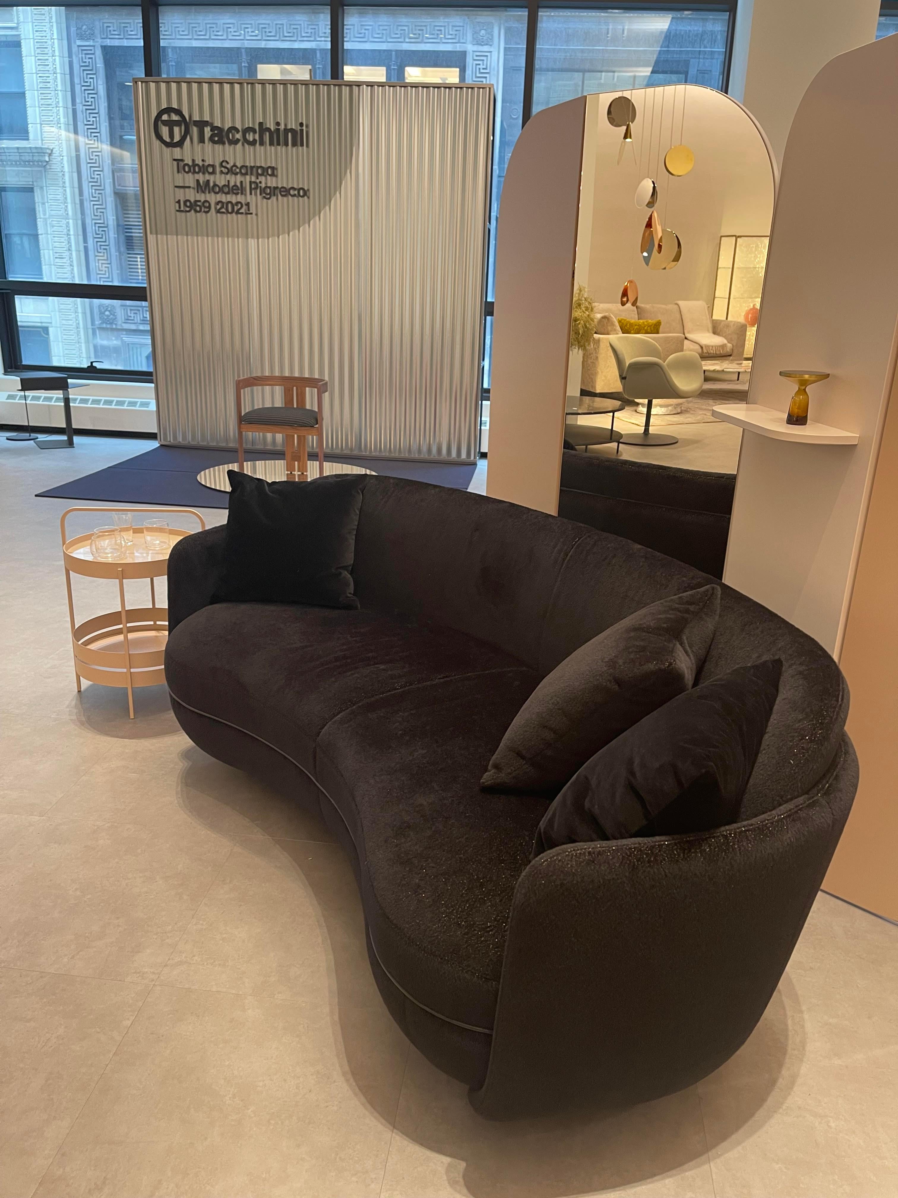 Wittmann Velvet Miles Sofa Designed by Sebastian Herkner IN STOCK For Sale at 1stDibs