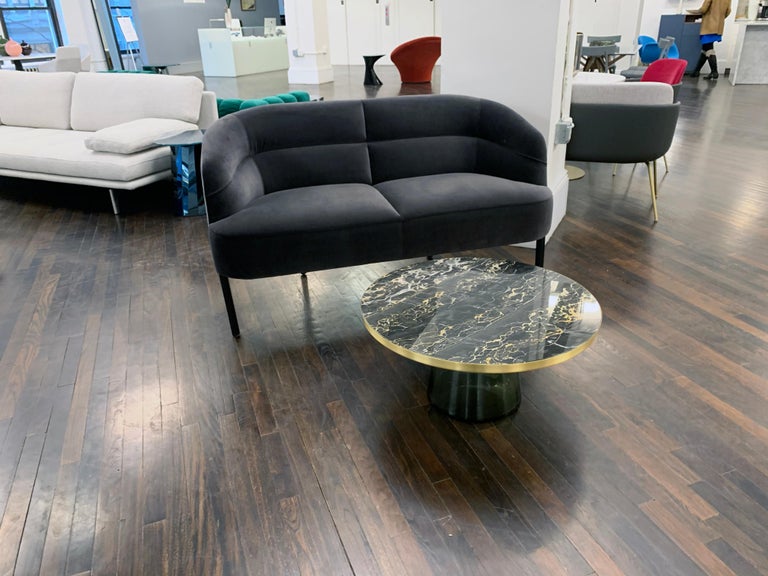 Wittmann Odeon Dining Bench in Velvet at 1stDibs