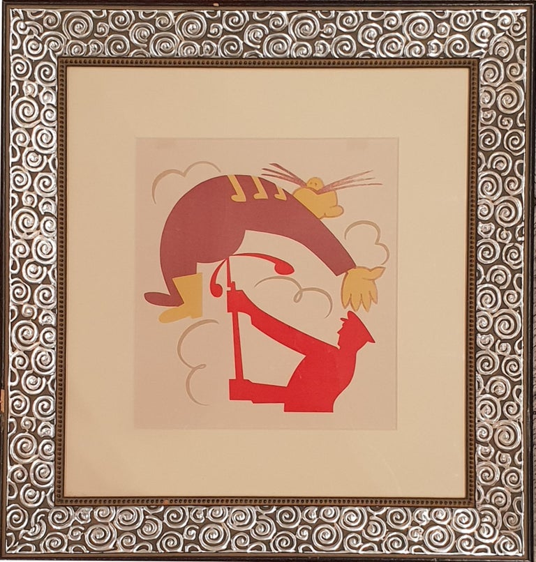 Wladimir Majakowski - Rosta Windows, Lithograph by Wladimir Majakowski ...