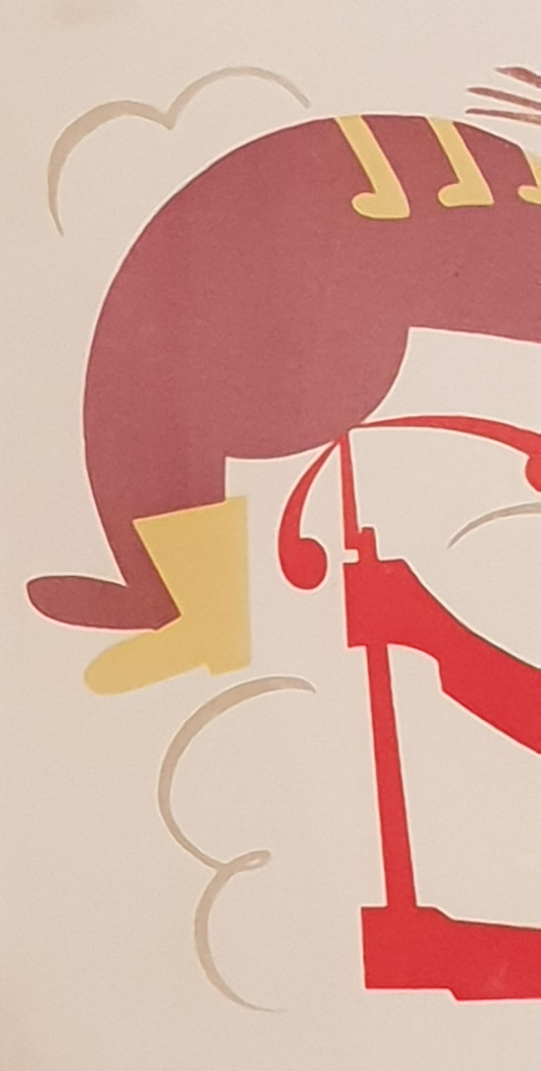 Wladimir Majakowski - Rosta Windows, Lithograph by Wladimir Majakowski ...