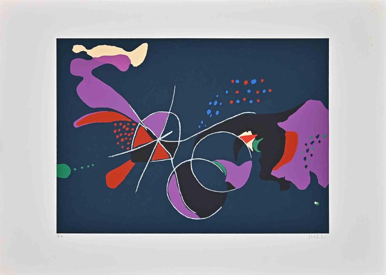 Wladimiro Tulli - Halley - Screen Print by Wladimiro Tulli - 1970s For ...