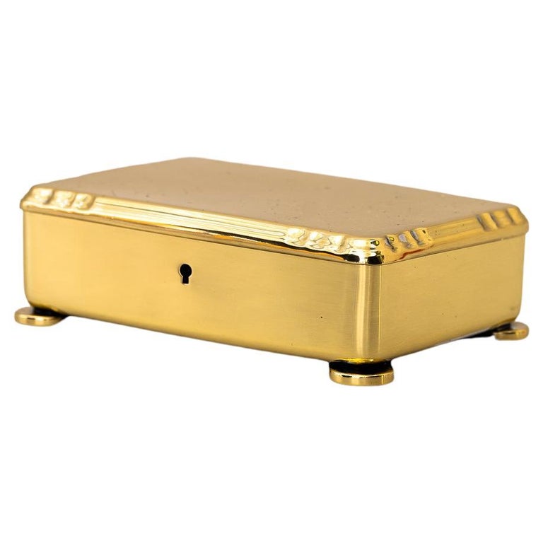 WMF Art Deco Jewelry Box, Vienna, Around 1920s For Sale at 1stDibs