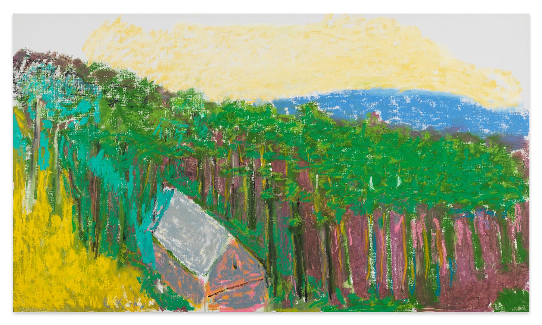 Wolf Kahn - "Brattleboro Barn, Vermont," Wolf Kahn, Color Field ...