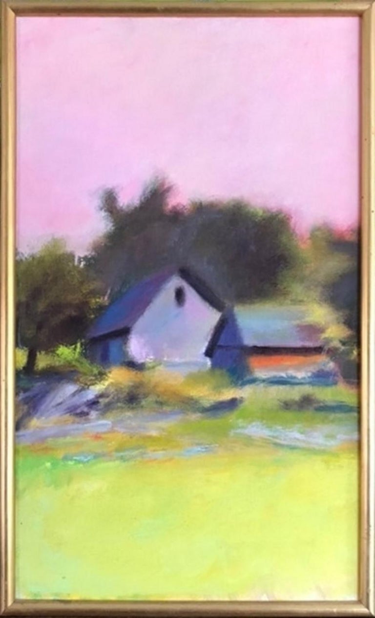 Wolf Kahn - "Brattleboro Barn, Vermont," Wolf Kahn, Color Field ...