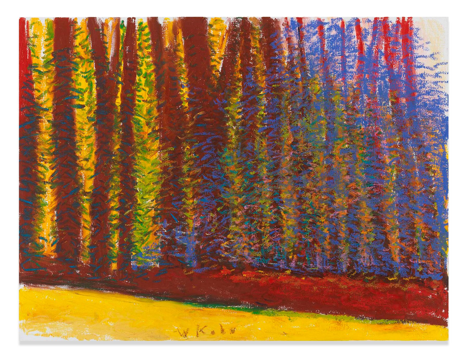 Wolf Kahn - The Orange Barn at 1stDibs | wolf kahn barn paintings, the ...