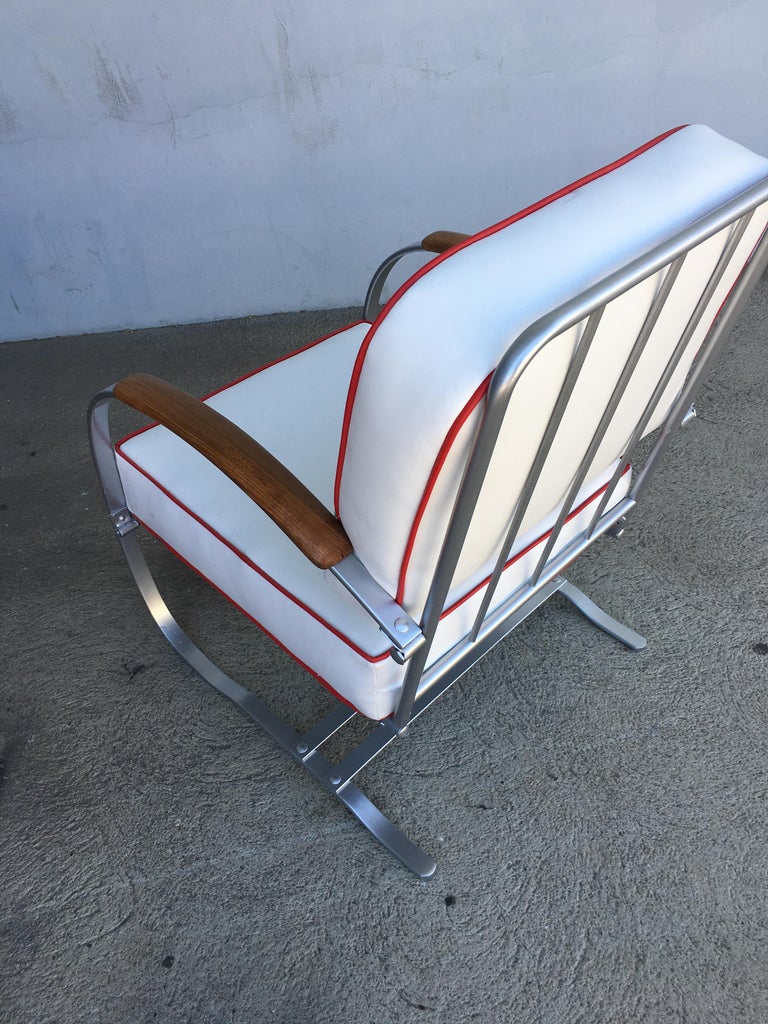 Wolfgang Hoffmann Chrome Springer Lounge Chair for Howell at 1stDibs