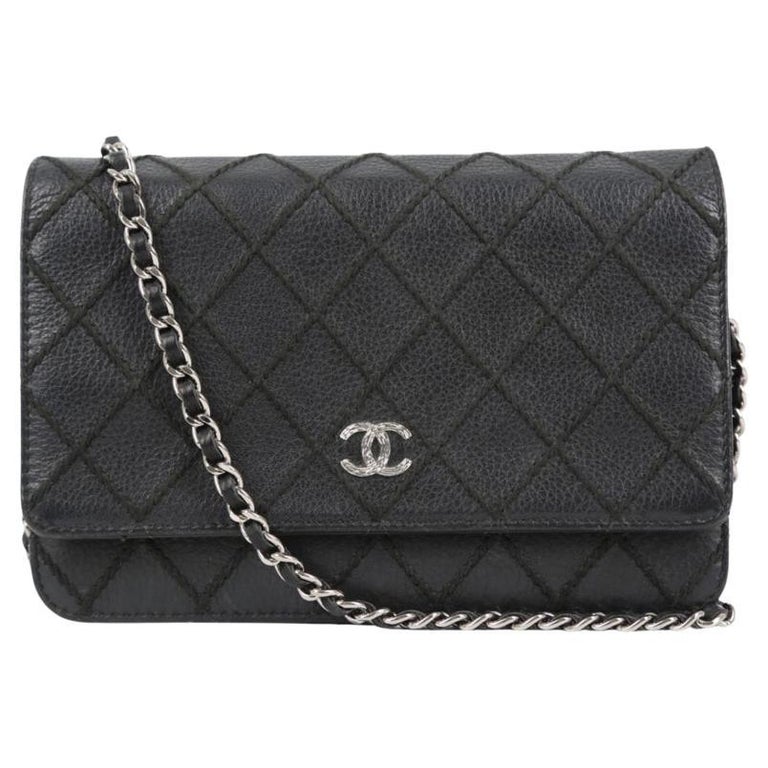 WOMENS DESIGNER Chanel Diamond Stitch Wallet On Chain at 1stDibs