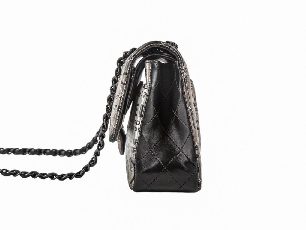 Womens Designer CHANEL RUNWAY PIECE MEDIUM NEWSPAPER DOUBLE FLAP For ...