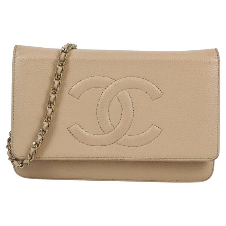 WOMENS DESIGNER Chanel Timeless Wallet on Chain For Sale at 1stDibs