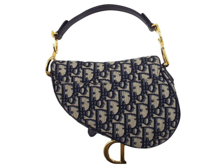 WOMENS DESIGNER Dior Mini Saddle Bag Oblique at 1stDibs