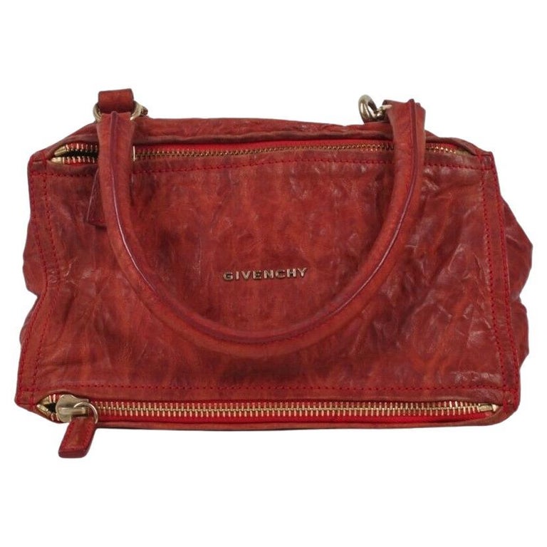 Women's designer GIVENCHY PANDORA SMALL BAG DISTRESSED LEATHER For Sale ...