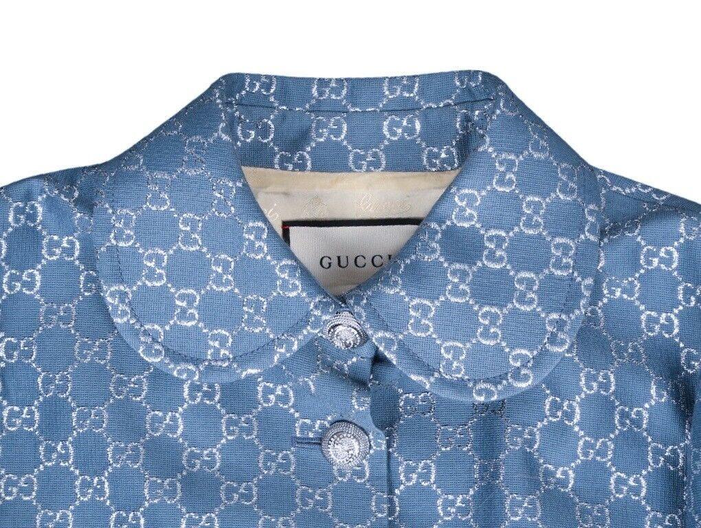 Womens Designer GUCCI GG BUTTONED FLARED JACKET For Sale at 1stDibs ...