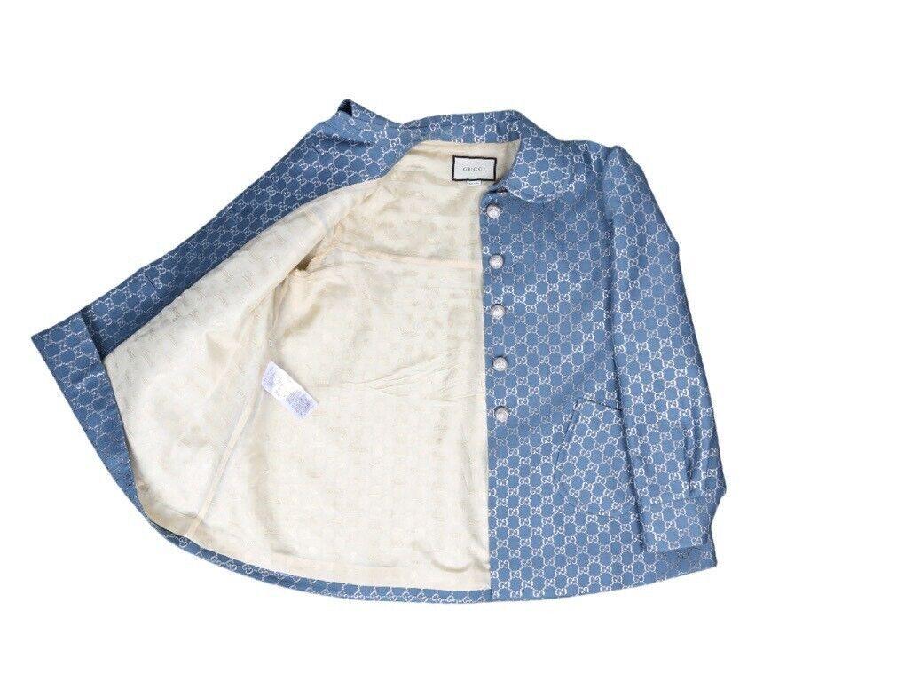 Womens Designer GUCCI GG BUTTONED FLARED JACKET For Sale at 1stDibs ...