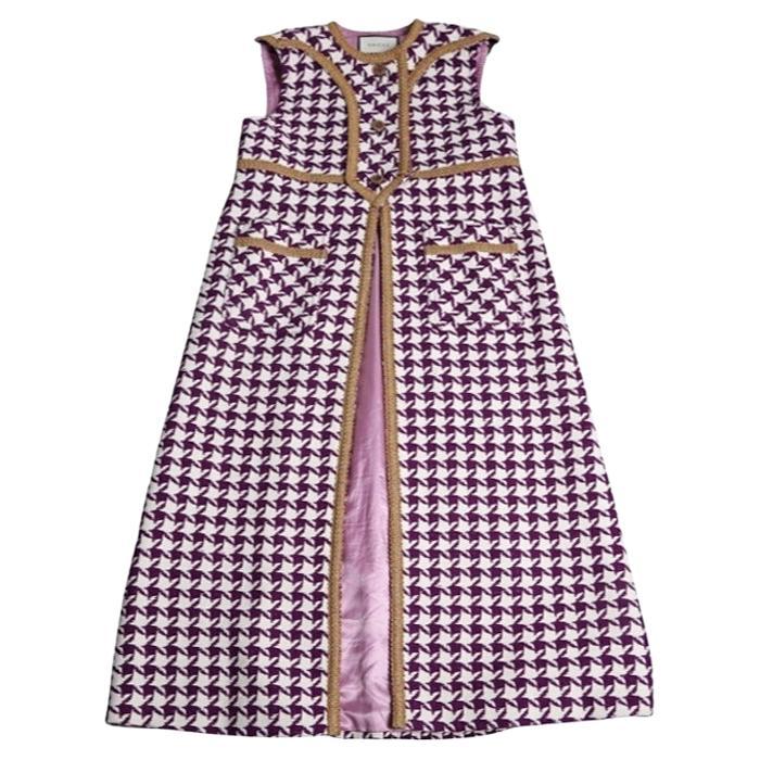 Schiaparelli Green Jacket and Skirt Suit Set with Crossover Detail ...