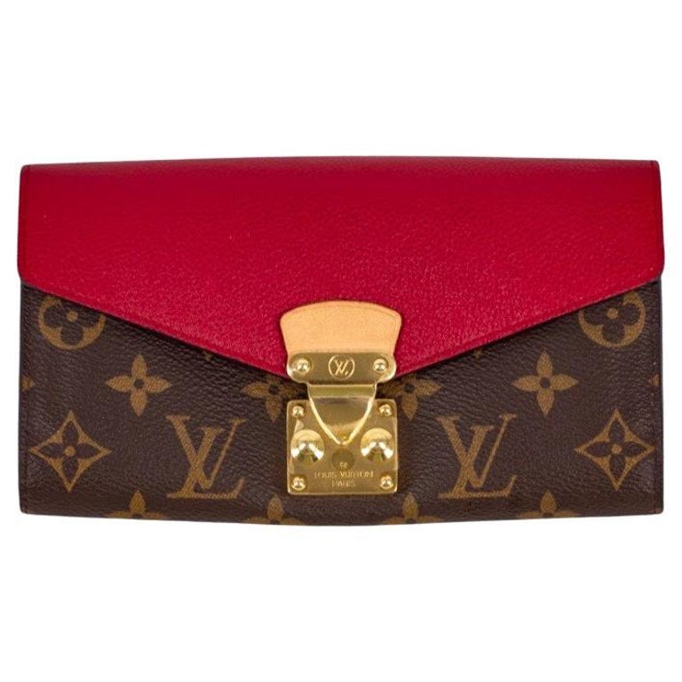 Womens Designer LOUIS VUITTON MONOGRAM PALLAS WALLET For Sale at 1stDibs