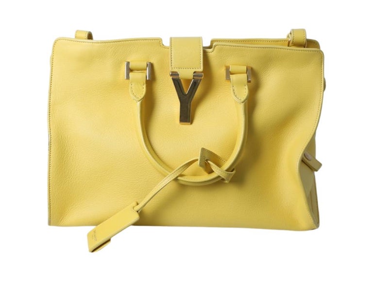 WOMENS DESIGNER Saint Laurent, YSL Cabas Y Bag For Sale at 1stDibs