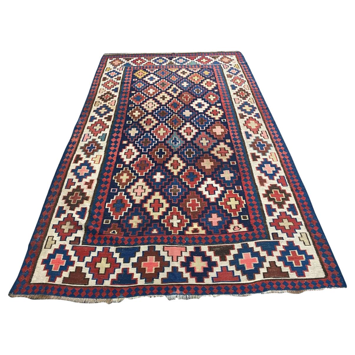 Antique Shahsavan Kilim at 1stDibs