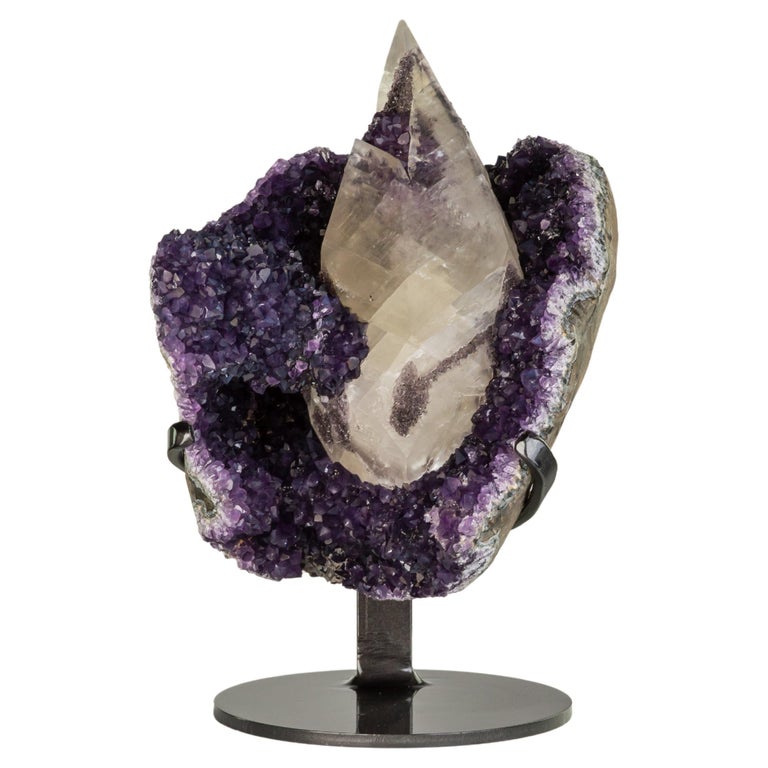 Wonderful Calcite with Epitaxial Goethite For Sale at 1stDibs