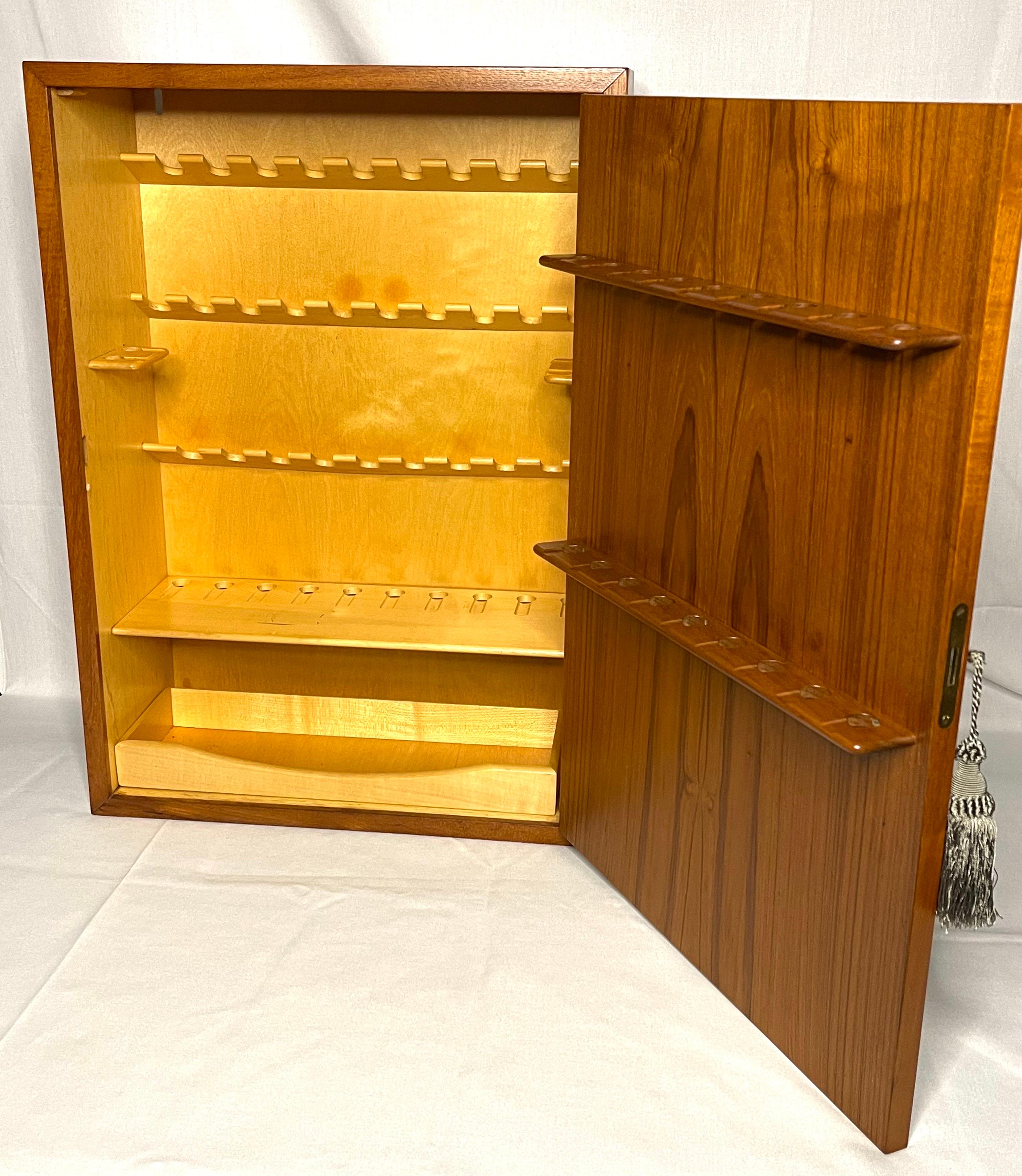Wonderful Copenhagen Pipe-Dan Danish Modern 1960s Pipe Rack and Cabinet ...