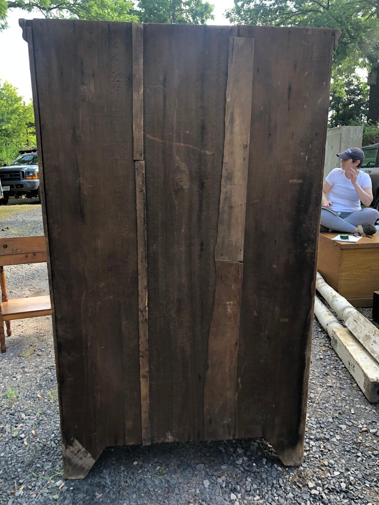 Wonderful Country Distressed Armoire Wardrobe at 1stDibs | distressed ...