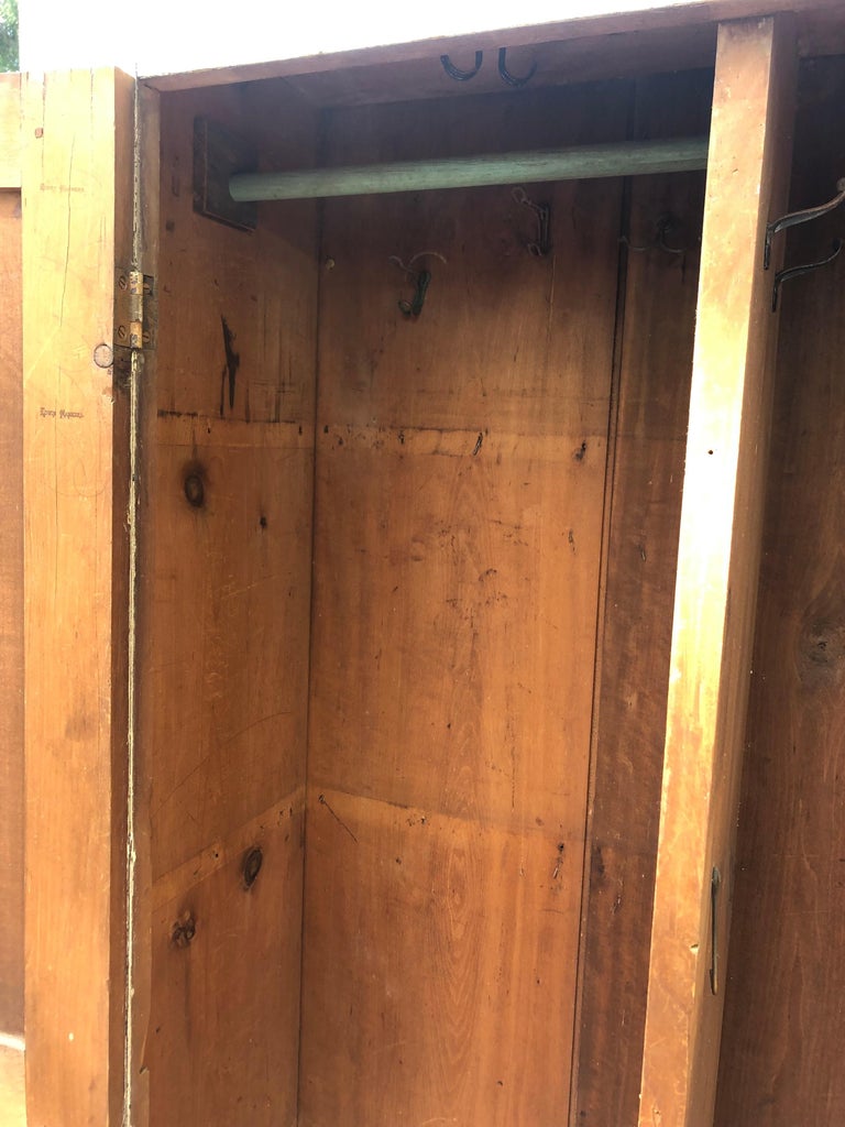 Wonderful Country Distressed Armoire Wardrobe at 1stDibs | distressed ...