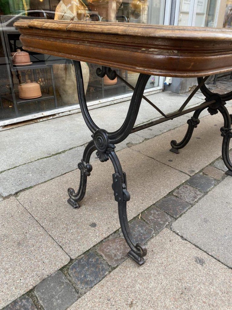 Wonderful Early 1900 Bistro Dining / Side Table at 1stDibs