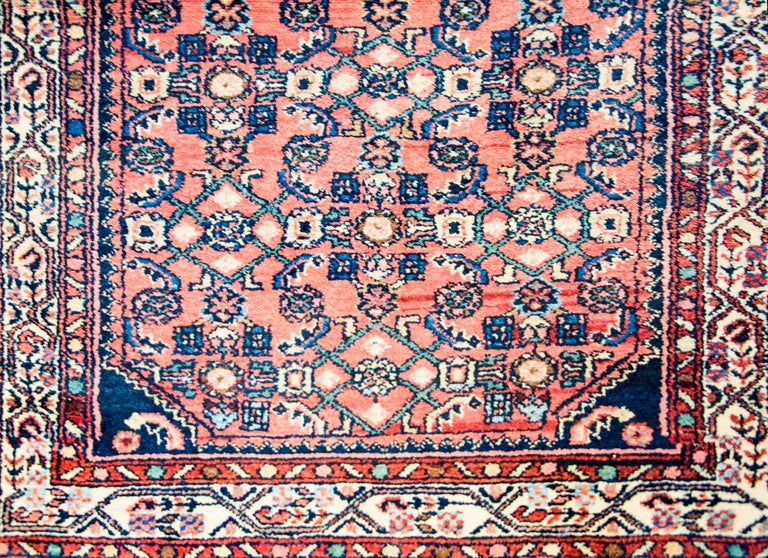 Wonderful Early 20th Century Herati Rug For Sale at 1stDibs
