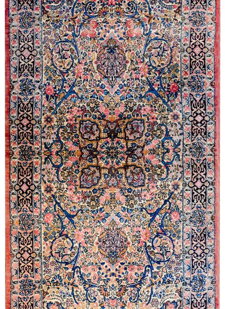 Wonderful Early 20th Century Kirman Rug For Sale at 1stDibs