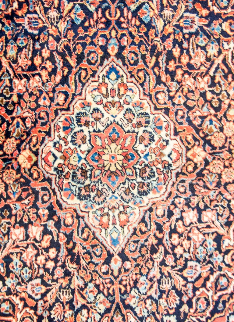 Wonderful Early 20th Century Sarouk Rug For Sale at 1stDibs