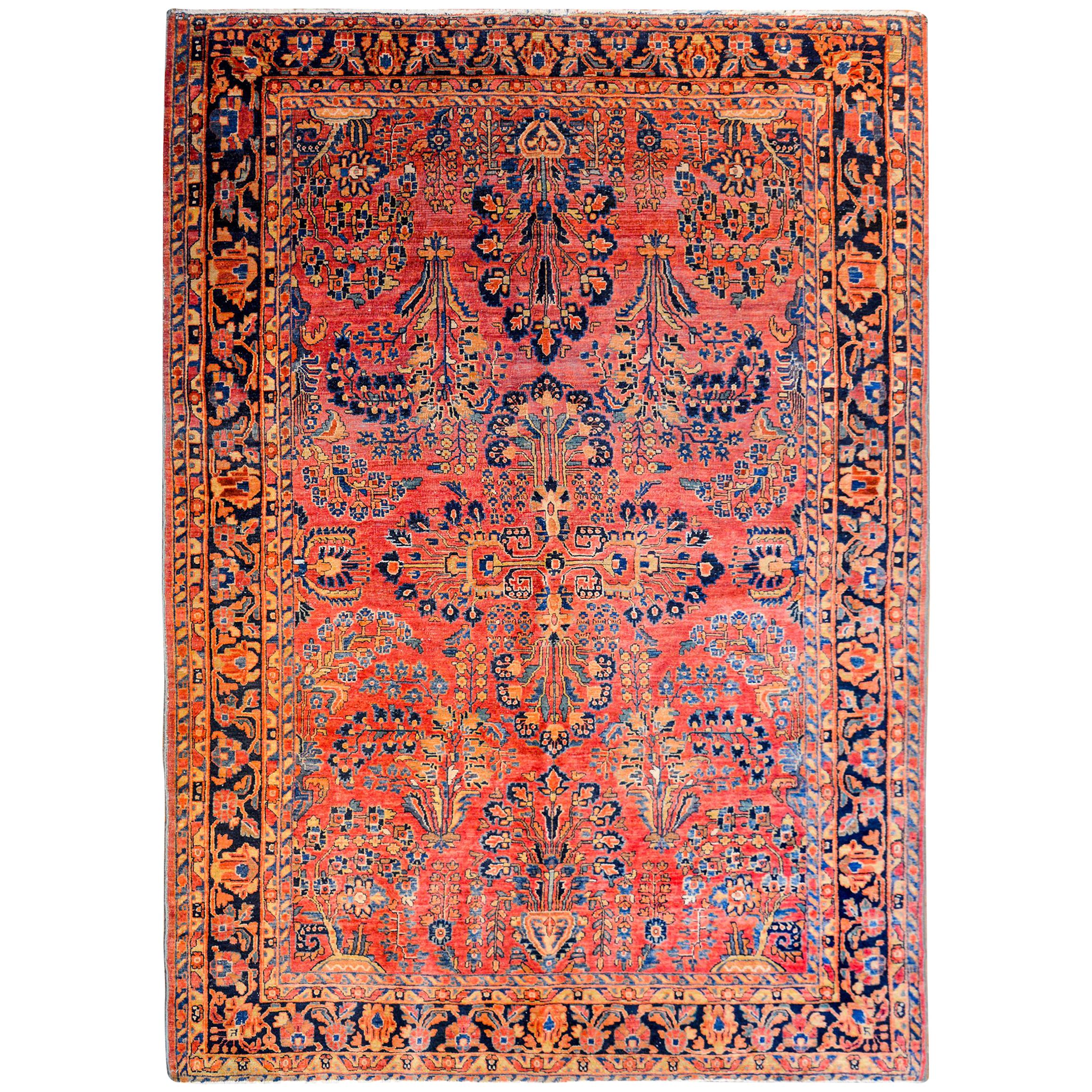 Wonderful Early 20th Century Sarouk Rug at 1stDibs
