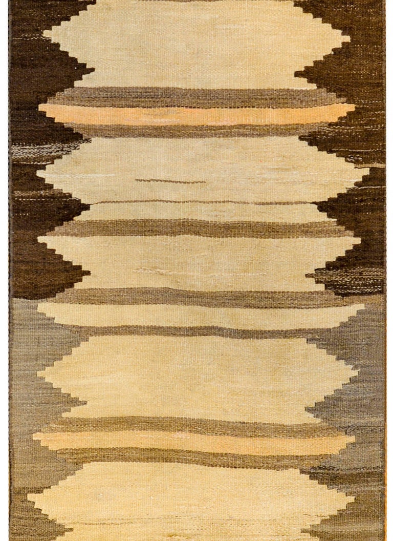 Wonderful Early 20th Century Shahseven Kilim Runner For Sale at 1stDibs