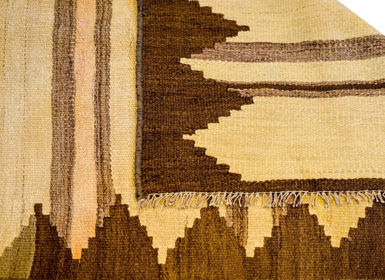 Wonderful Early 20th Century Shahseven Kilim Runner For Sale at 1stDibs
