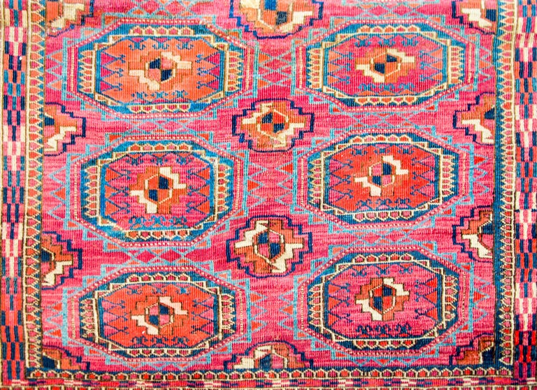Wonderful Early 20th Century Teke Rug For Sale at 1stDibs