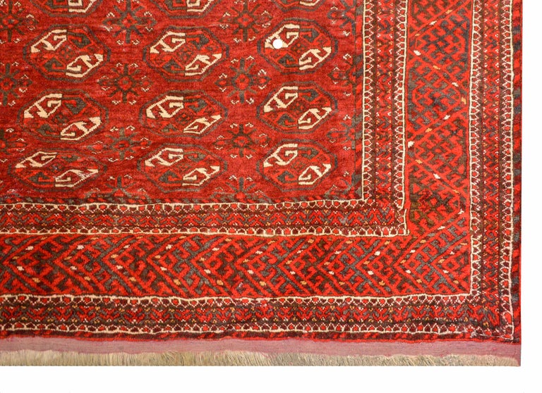 Wonderful Early 20th Century Turkomen Rug For Sale at 1stDibs