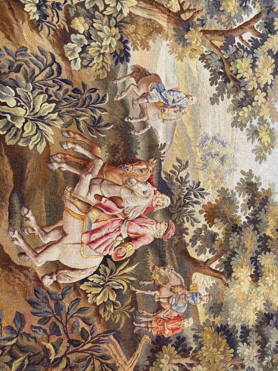 Wonderful Fine Antique French Aubusson Tapestry For Sale at 1stDibs