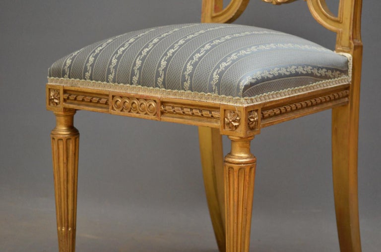 Wonderful French Gilt Chair, Side Chair at 1stDibs | sn3176