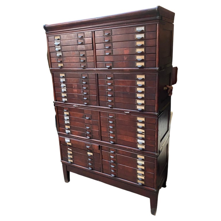 Wonderful Globe Wernicke Multi-Drawer Flat File, Cabinet / Storage For ...